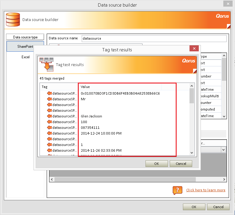 SharePoint Data Source – Qorus DocGeneration 365 Helpdesk and Knowledge ... SharePoint Data Source – Qorus DocGeneration 365 Helpdesk and Knowledge ...